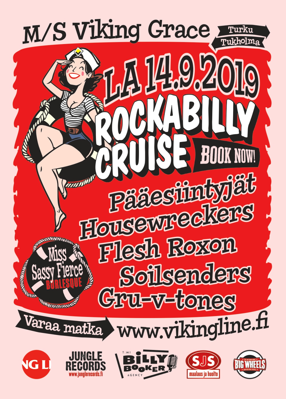 Rockabilly-risteily Viking Gracella 14.9. | Viking Line