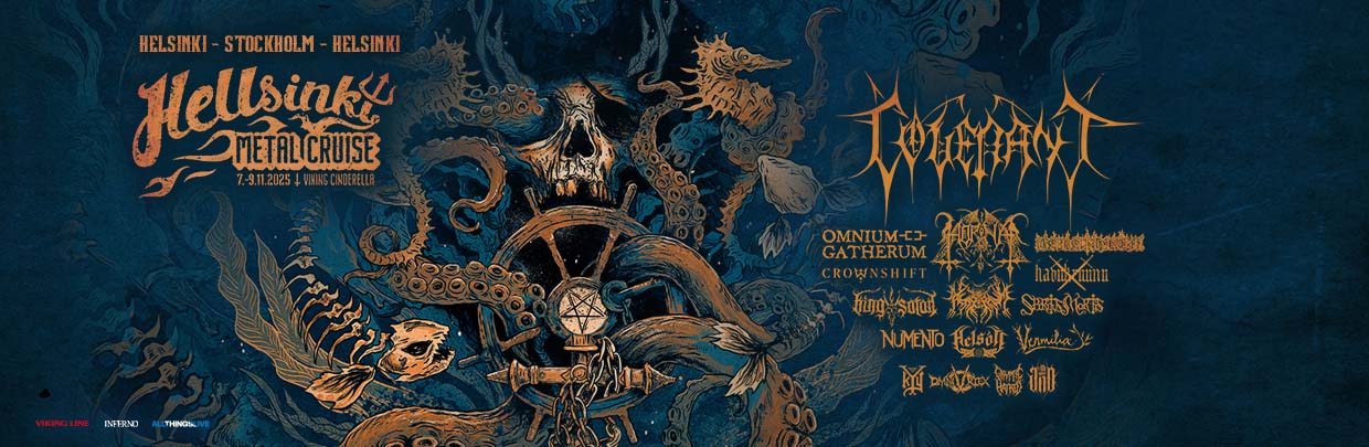 Hellsinki Metal Cruise 7.–9.11.2025 | Viking Line