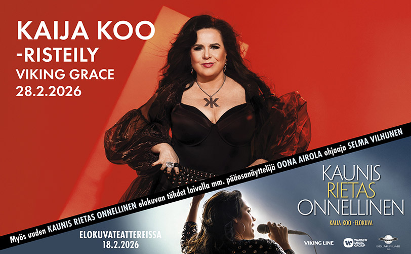 Kaija Koo -risteily Viking Gracella 28.2.2026 | Viking Line