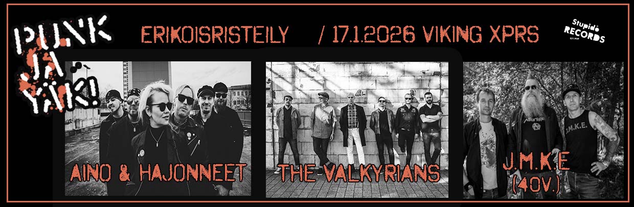 Punk & Yäk! -risteily Viking XPRS:llä 17.1.2026 | Viking Line