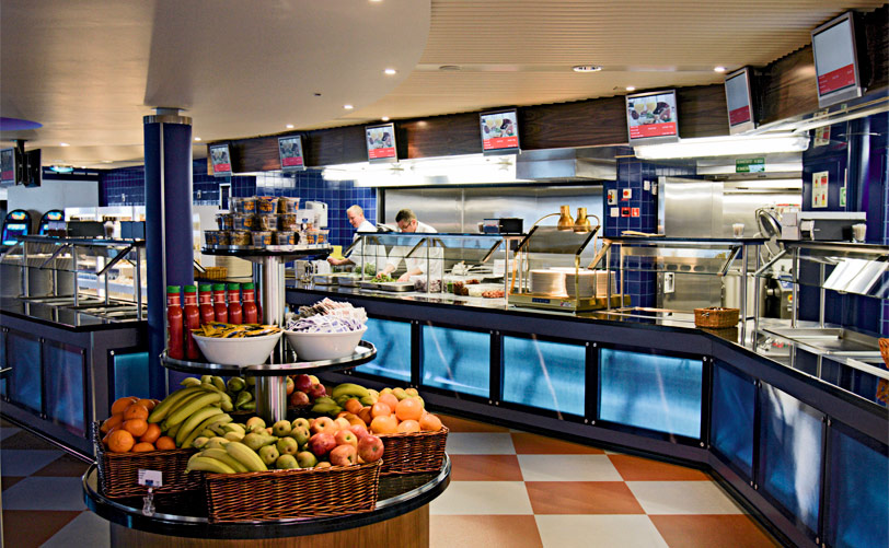 Blue Deli - Ravintolat - Viking XPRS | Viking Line